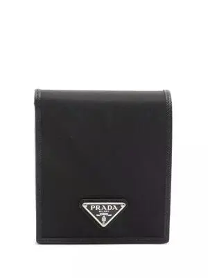 Prada 2013-2025 Tessuto Bifold Wallet Small Wallets - Black