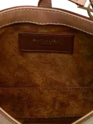 Saint Laurent 2022 Le 5 A 7 Hobo Shoulder Bag - Brown
