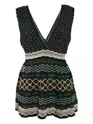 Missoni Textured Wave-knit Top