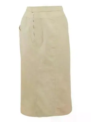 Chloé Tailored Cotton Skirt