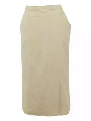 Chloé Tailored Cotton Skirt