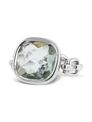 POIRAY 2010s White Gold Indrani Quartz Ring