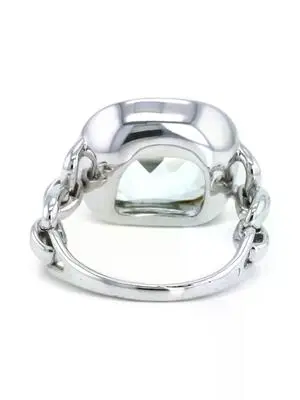 POIRAY 2010s White Gold Indrani Quartz Ring