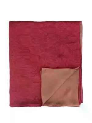 MILA SCHON Silk Scarf - Red