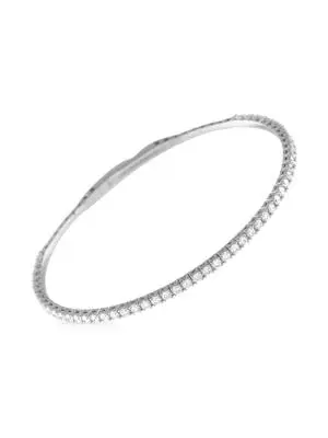 LB EXCLUSIVE 14k White Gold Diamond Bracelet - Silver