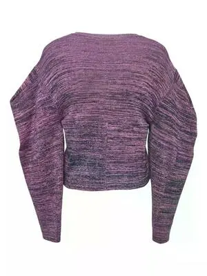 Stella McCartney Puff Sleeve V-neck Sweater