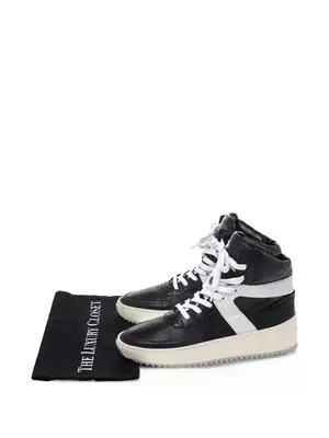 Fear Of God Leather High-top Sneakers - Black