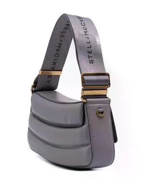 Stella McCartney Alter Mat S Wave Padded Shoulder Bag - Grey
