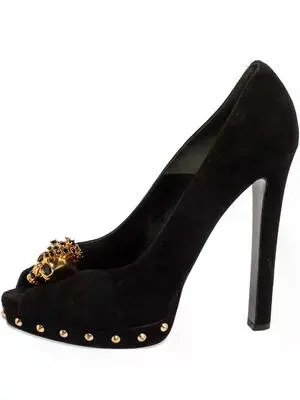 Alexander Mcqueen Round Toe Pumps