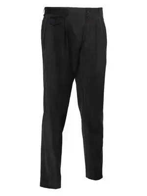 Dolce & Gabbana Pleat-detail Trousers - Black