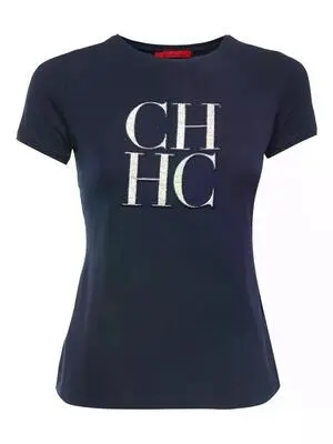 Carolina Herrera Logo-patch T-shirt
