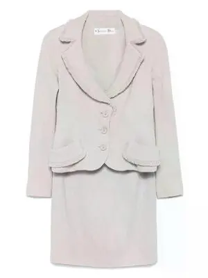 Dior 2010s Basket-weave Suit