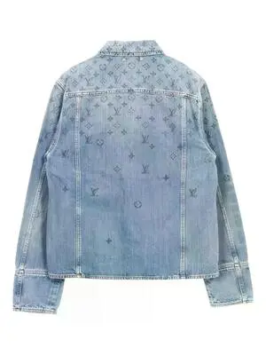LOUIS VUITTON 2010s Monogram Denim Jacket