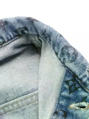 LOUIS VUITTON 2010s Monogram Denim Jacket