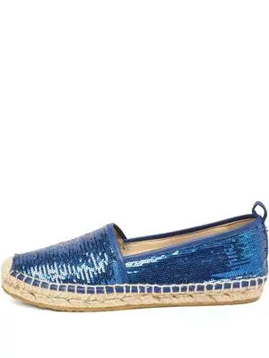 JIMMY CHOO Sequined Espadrilles
