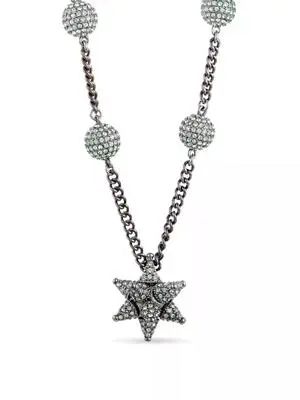 SWAROVSKI Crystal-embellished Necklace - Silver