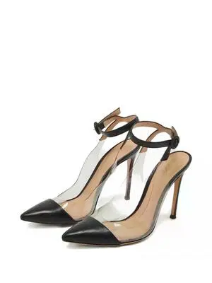 GIANVITO ROSSI 100mm Leather Pumps