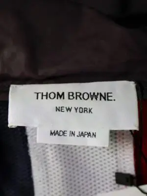 Thom Browne Four-bar Hooded Parka