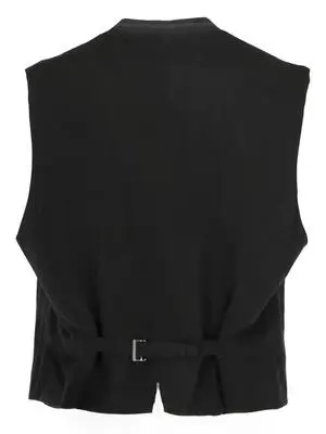 ROMEO GIGLI 1990s Pinstripe Single-breasted Waistcoat