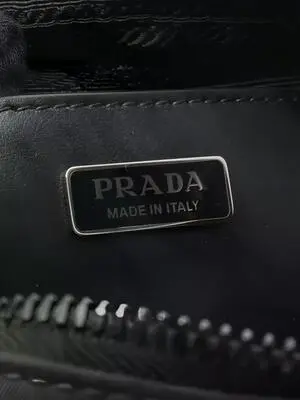 Prada Logo-plaque Shoulder Bag