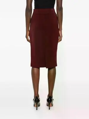 Alaïa 1980s Wool Pencil Skirt