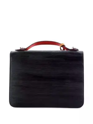 LOUIS VUITTON Neo Monceau Handbag Epi Leather Satchel - Black