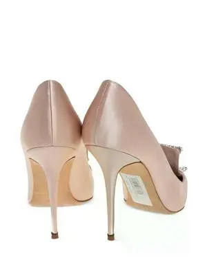 Manolo Blahnik 110mm Crystal-embellished Heeled Pumps