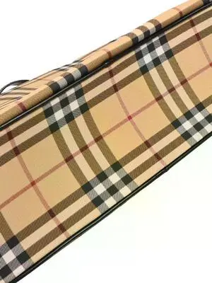 Burberry Vintage Check Pattern Duffle Bag