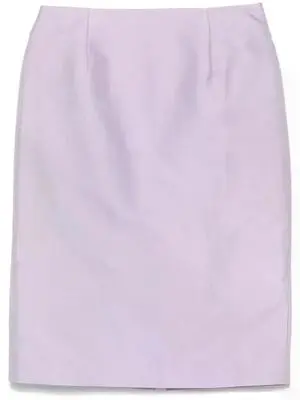 Dior 2010s Cotton Skirt - Purple