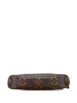 LOUIS VUITTON Monogram Trunks And Bags Mini Pochette Accessoires - Brown