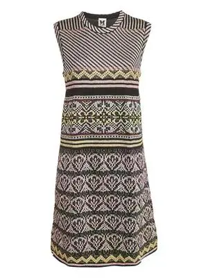 Missoni Patterned Jacquard Dress - Black