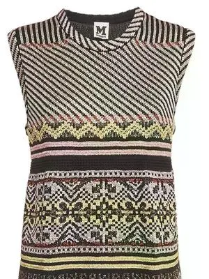 Missoni Patterned Jacquard Dress - Black