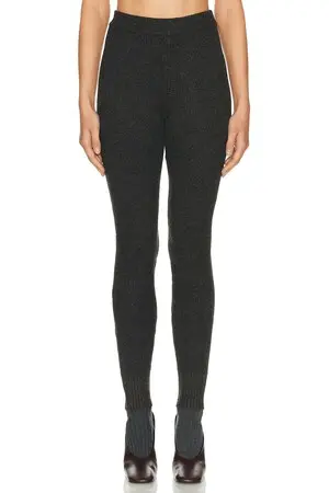 SEROYA Mish Legging In Charcoal - Dark Charcoal