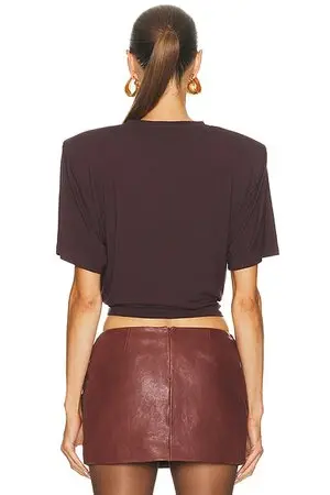 Magda Butrym Knot Front T-shirt