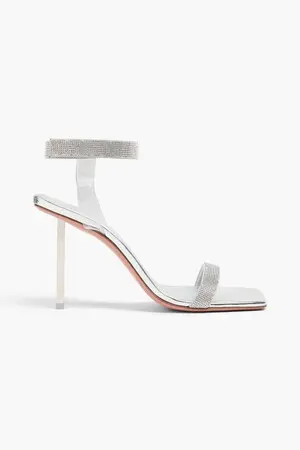 Amina Muaddi Velcroed Sandals For Women