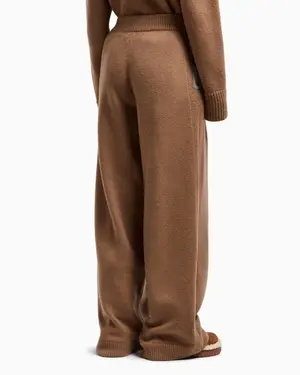 Giorgio Armani Neve Wide Trousers - Camel