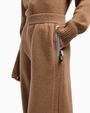 Giorgio Armani Neve Wide Trousers - Camel