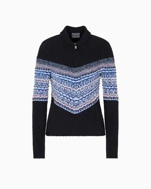 Giorgio Armani Zip Up Sweaters For Women