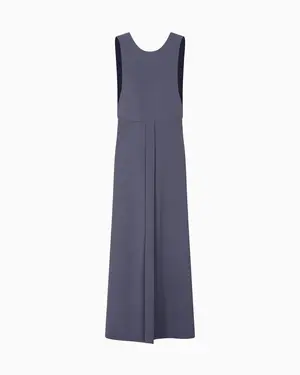Giorgio Armani Long Technical Cady Dress