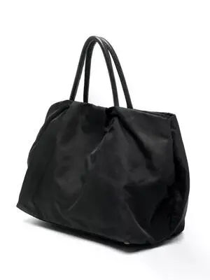 Prada 1990s Logo-lettering Bow-detail Handbag