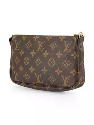 LOUIS VUITTON 2000s Pochette Accessoires Monogram Handbag