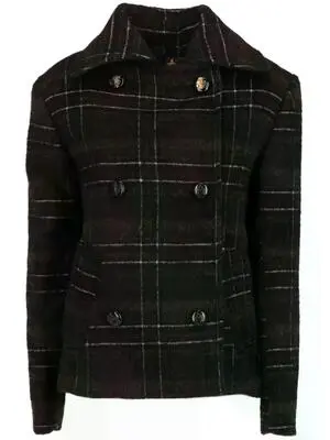 VIVIENNE WESTWOOD 2017-2018 Checked Coat