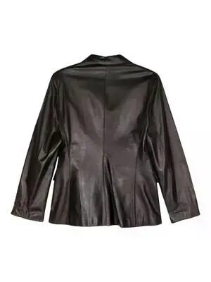 A.N.G.E.L.O. VINTAGE CULT 2000s Leather Blazer