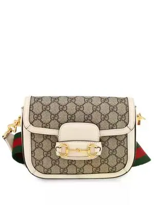 Gucci Horsebit 1955 Mini Shoulder Bag - Brown