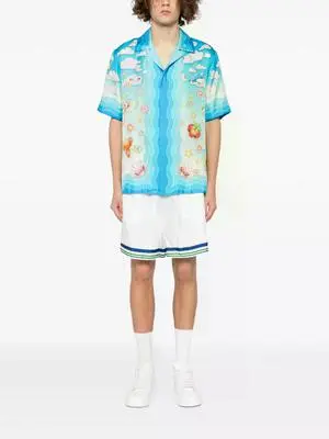 Casablanca Silk Twill Shirt