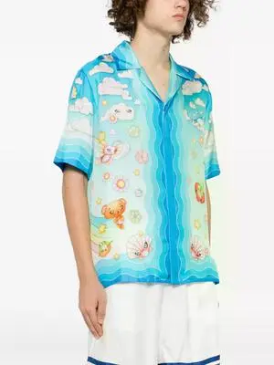 Casablanca Silk Twill Shirt