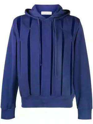 WALTER VAN BEIRENDONCK Slit Drawstring Hoodie