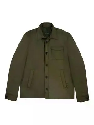 SLOWEAR Padded Overshirt - Green