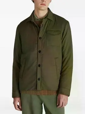 SLOWEAR Padded Overshirt - Green