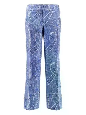 Etro Paisley-print Trousers